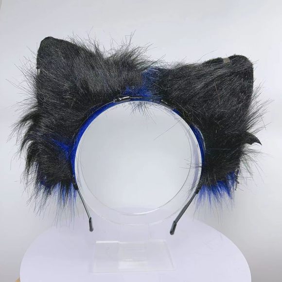 Еkwіkzz | Accessories | Wolf Ears Tail Set Fox Wolf Headbands Clips ...
